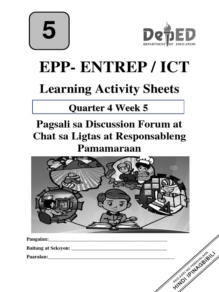 EPP 5 Q4 WK 5 | PDF