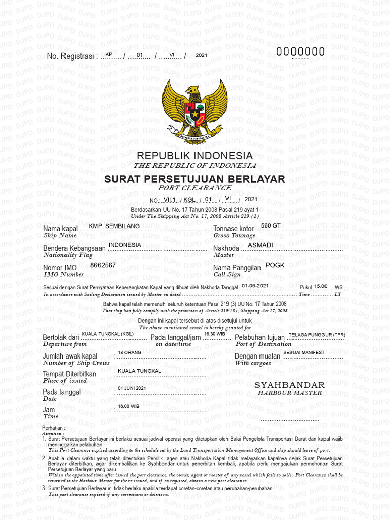 Contoh SPB | PDF