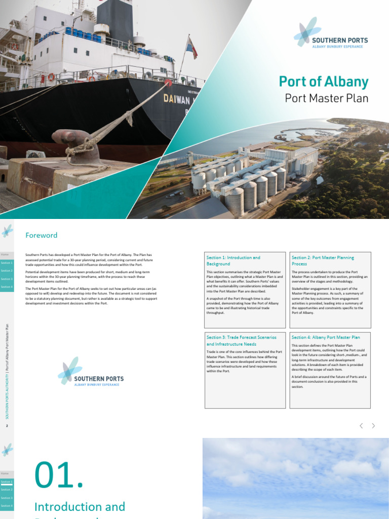Port of Albany - Port Master Plan - Rev 0 - Final | PDF ...