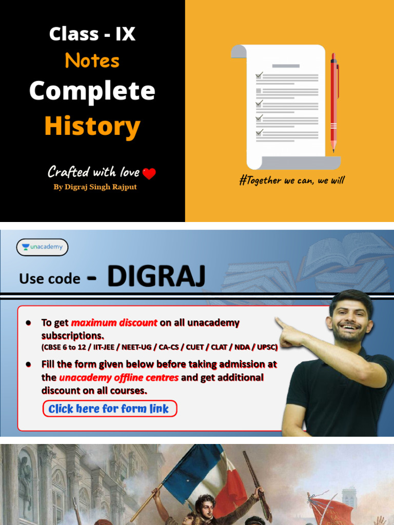 Class 9th History Full Chapter Explanation | PDF | Socialism | French ...