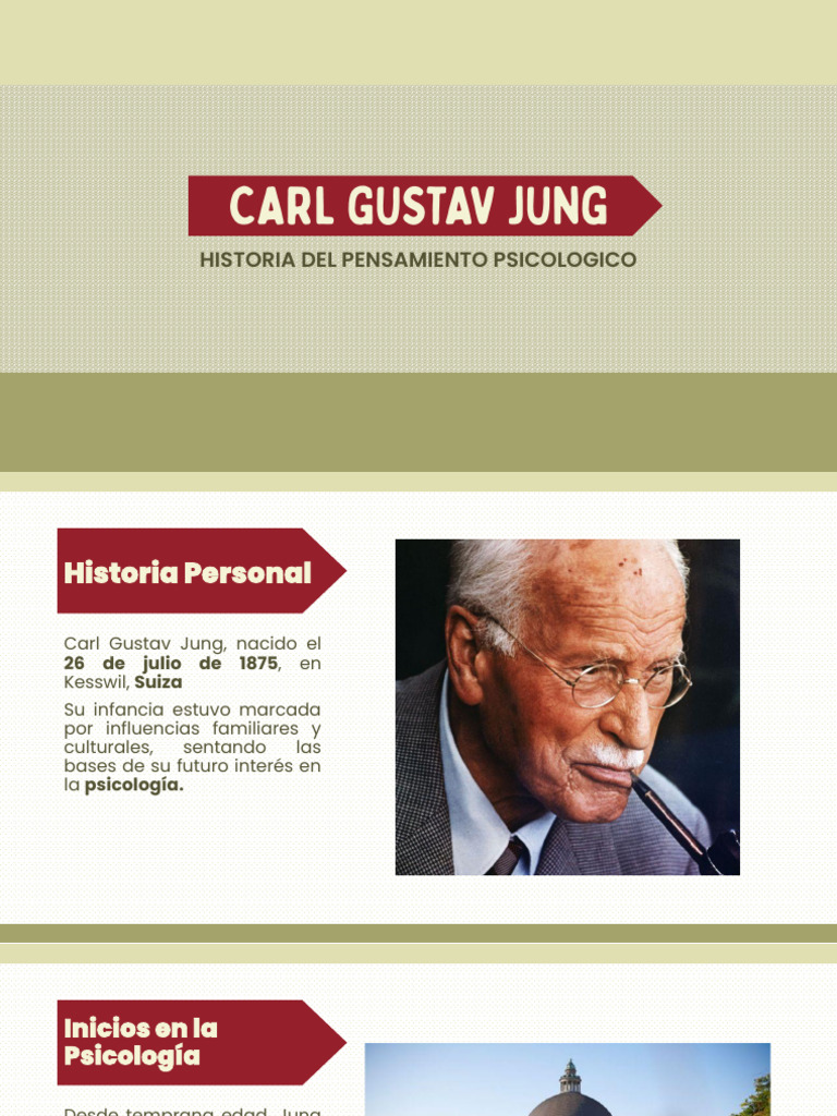 Carl Gustav Jung | PDF | Carl Jung | Sicología