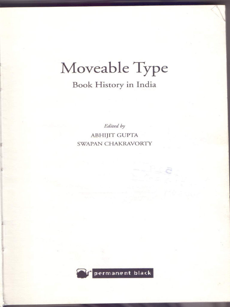 Abhijit Gupta's Moveable Type | PDF