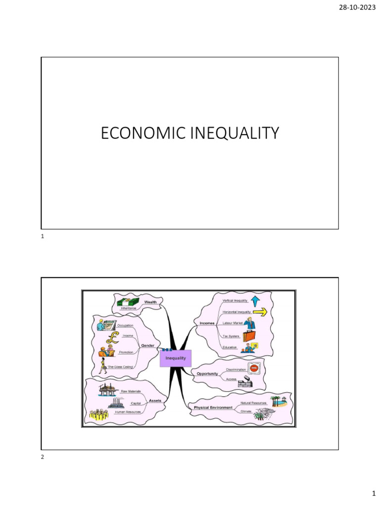 03 - 01 - Economic Inequality 2023-24 | PDF | Economic Inequality | Discrimination & Race Relations