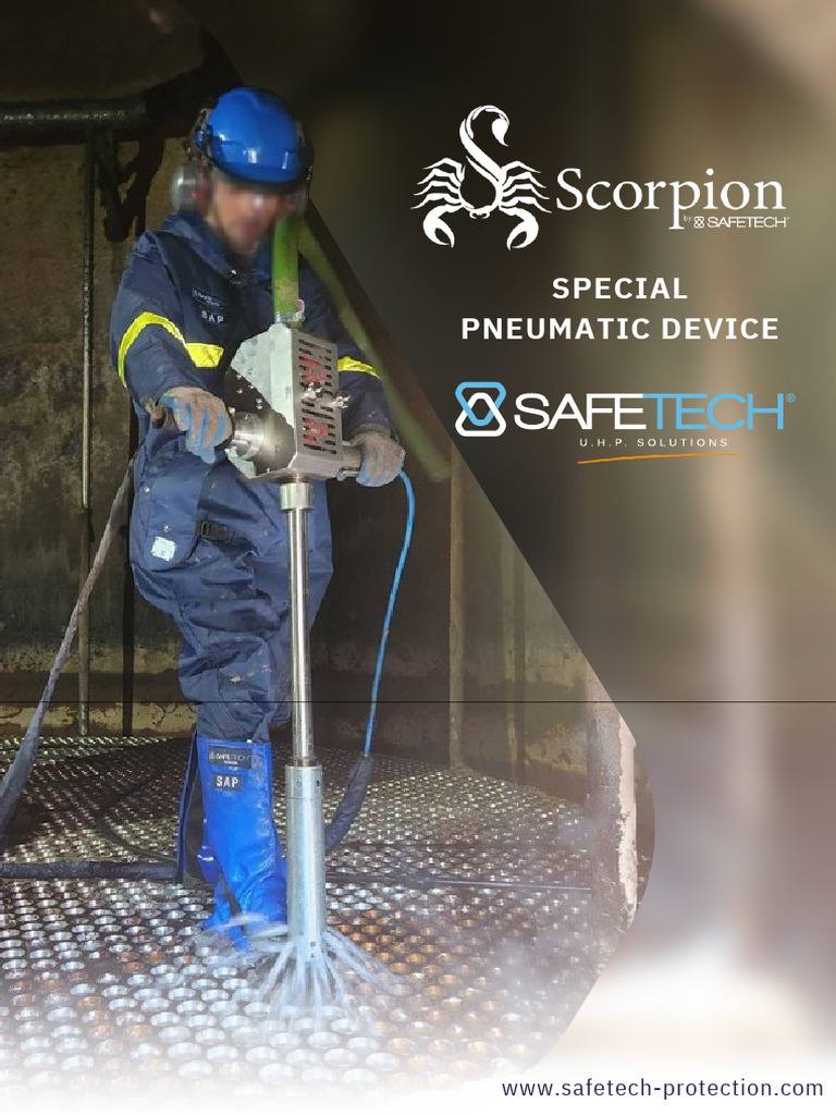 Scorpion 1x Semi Automatic Cleaning Device SAFETECH 1699956581 | PDF | Pipe (Fluid Conveyance ...
