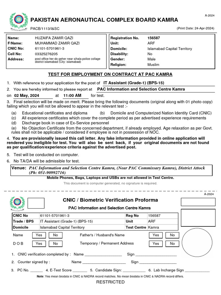 CandidateProfiles 240424 184459 | PDF | Authentication | Government And ...