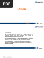 Manual - Generar y Registrar El Codigo Orcid 2024 | PDF