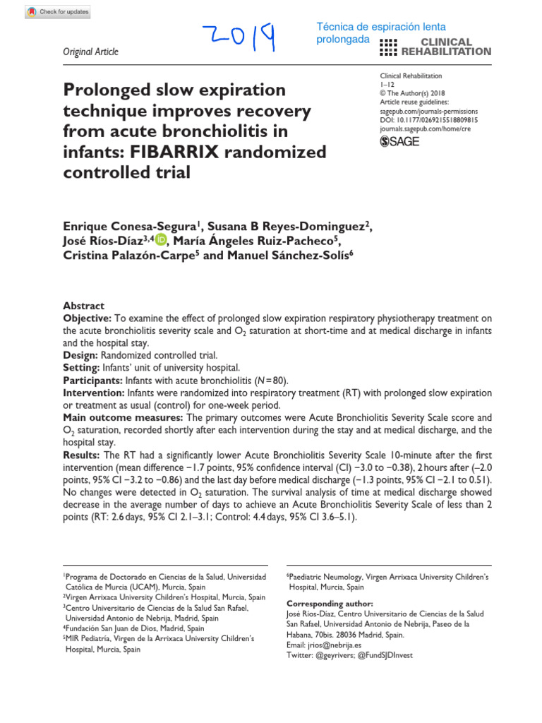 2 - Prolonged Slow Expiration Technique Improves Recovery From Acute ...
