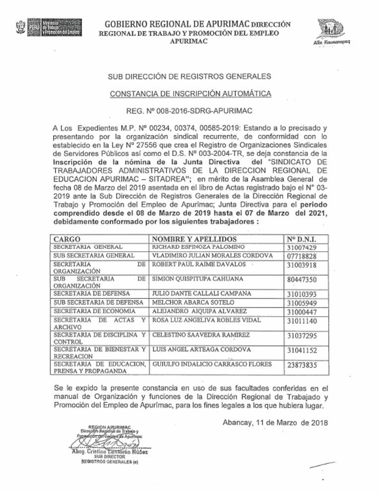 Rossp Desactualizado | PDF