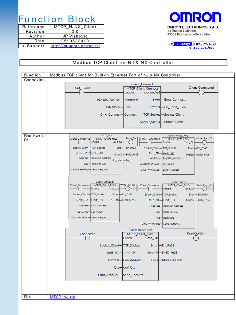 MTCP NJNX Client E | PDF | Network Socket | Port (Computer Networking)