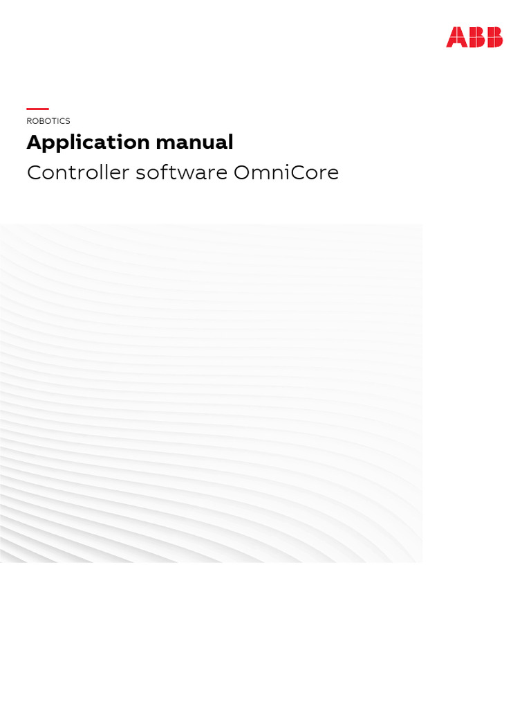3HAC066554 AM Controller Software OmniCore-En | PDF | License ...