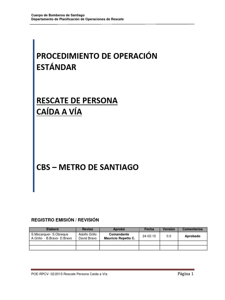 Persona Caida Via Publica | PDF | Planificación | Tránsito rápido