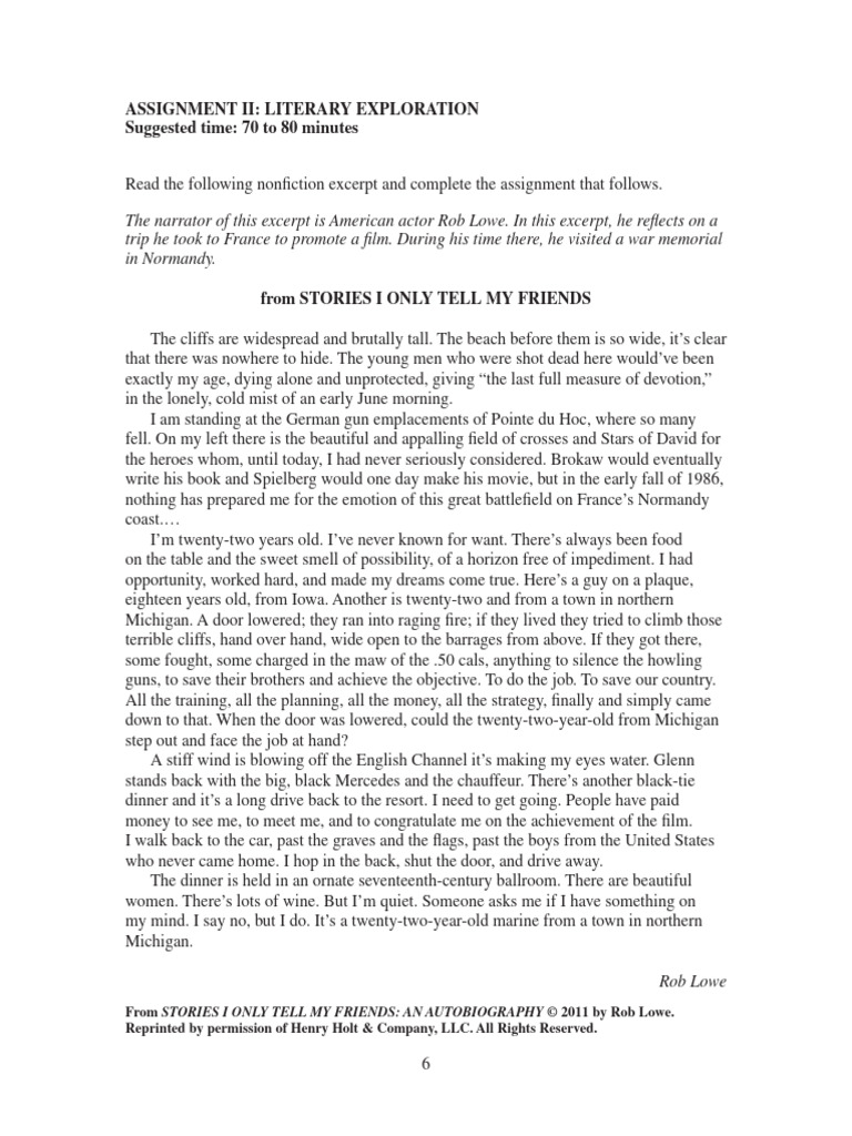 Reflections on War and Youth | PDF | English Studies