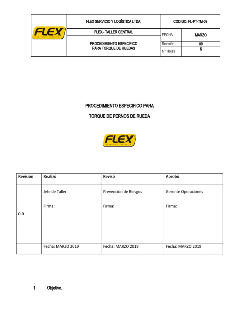 Procedimiento Torque Ruedas Vehículos | PDF | Neumático