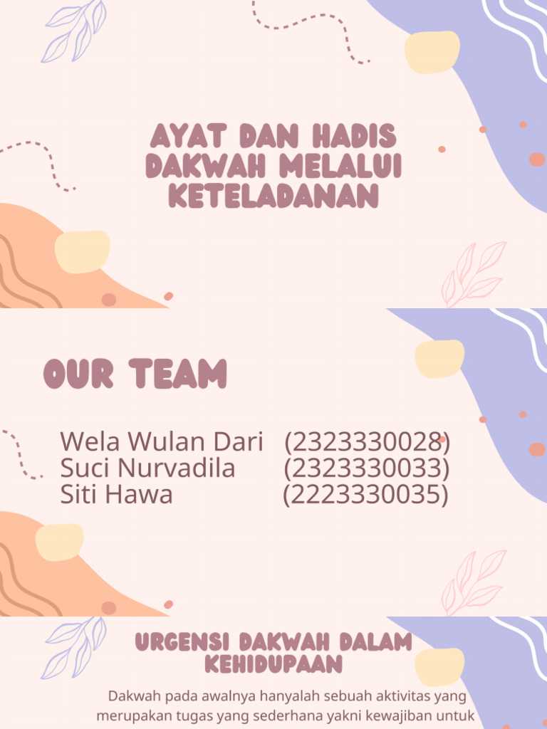 Pastel Cute Group Project Presentation | PDF