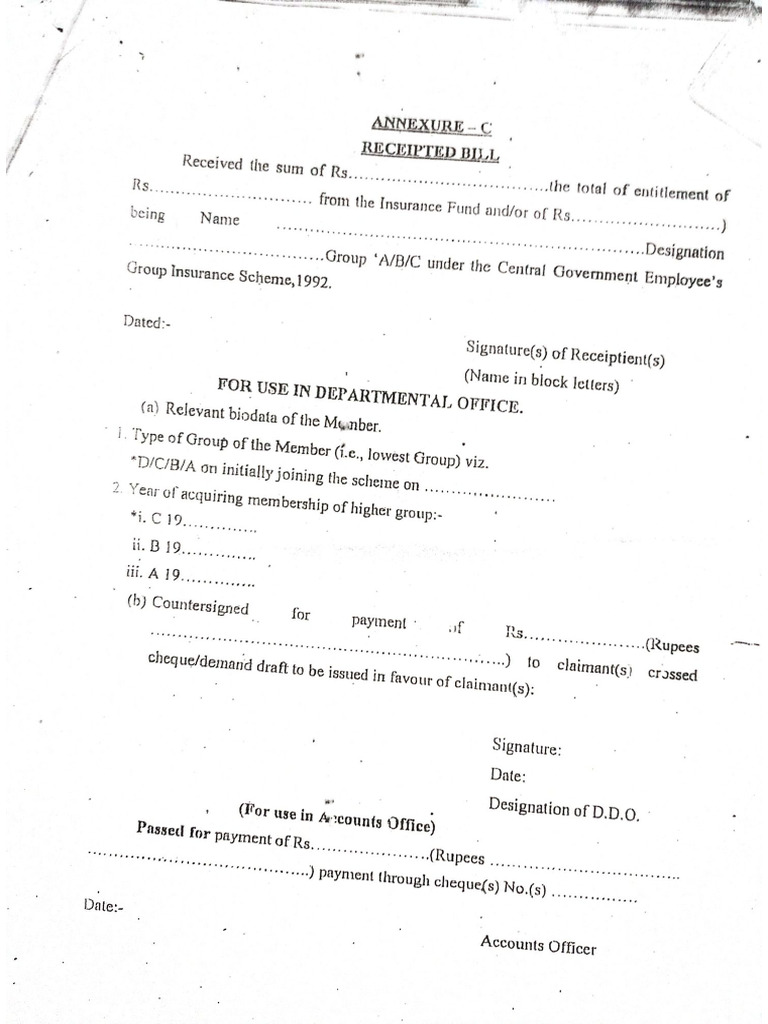 Annexure - C & Form - 4 | PDF