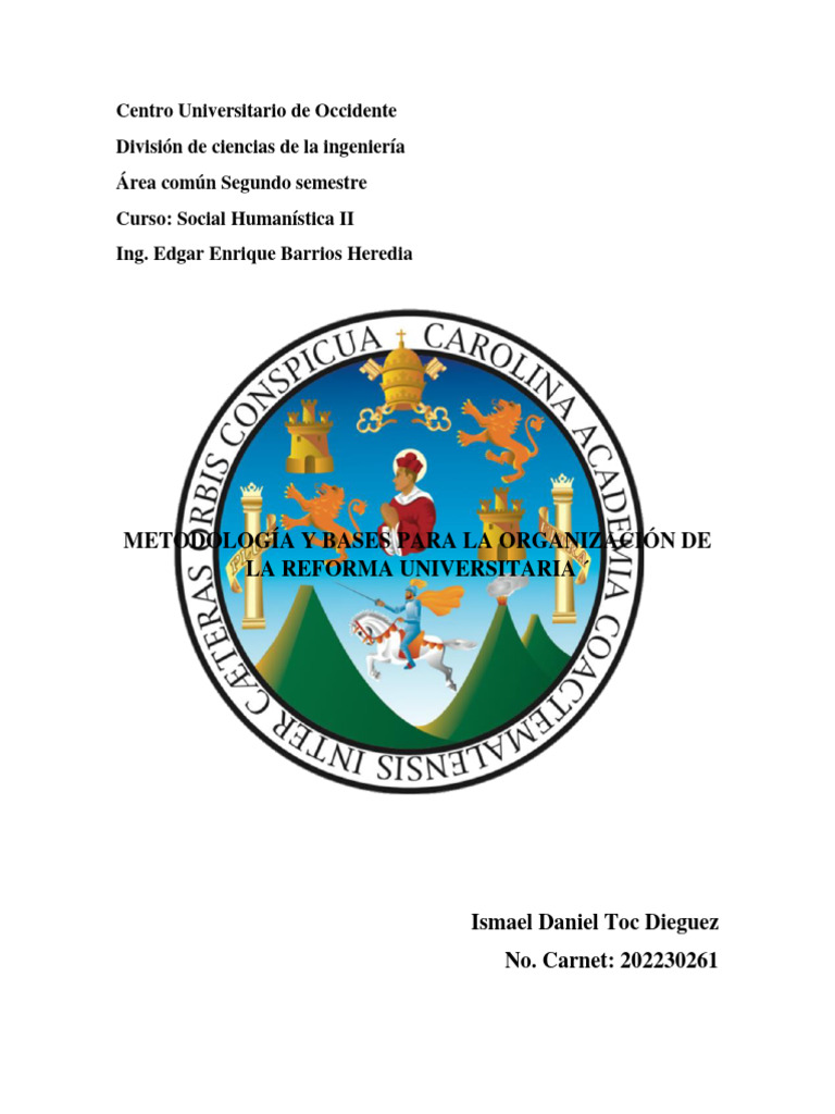 Ensayo Metodologia y Pases para La Organizacion de La Reforma ... Ensayo Metodologia y Pases para La Organizacion de La Reforma ...