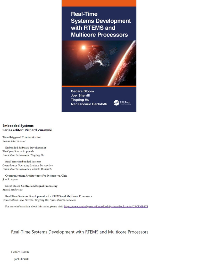 Embedded SystemsRTSD WithWRTEMS and Multicore Processors | PDF