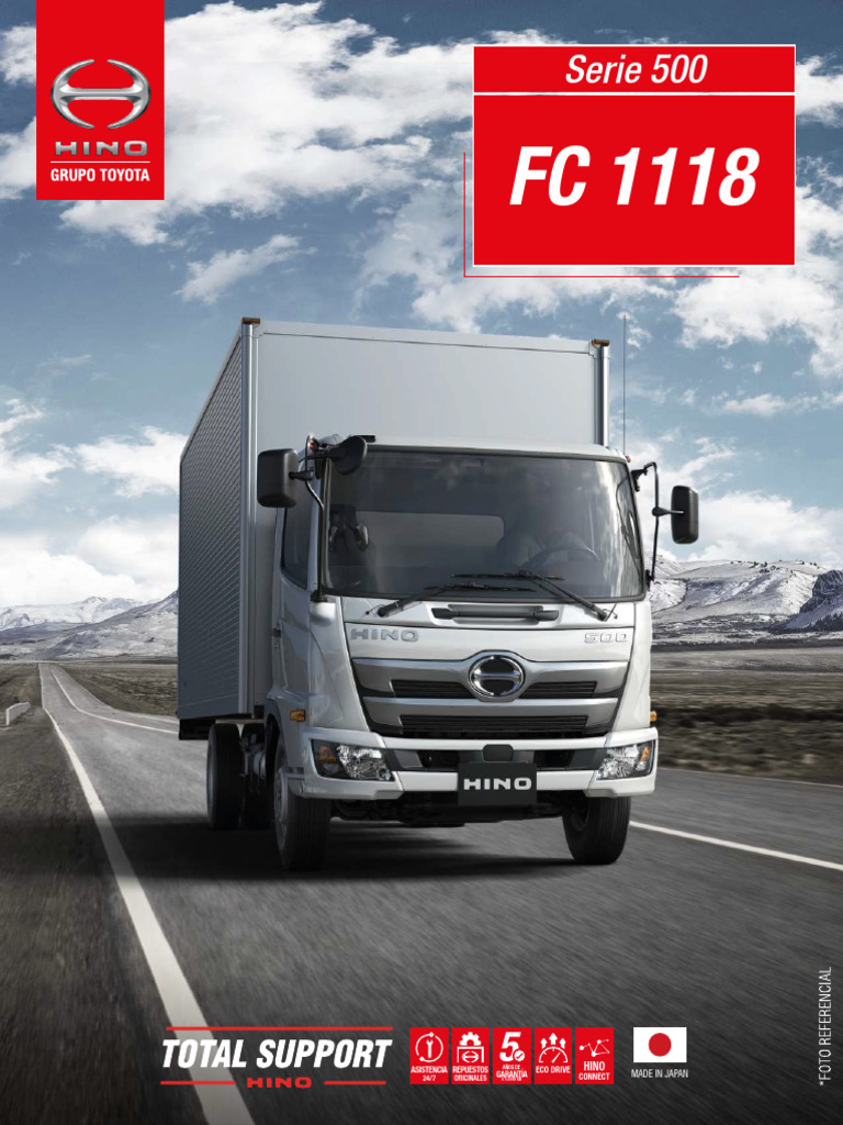 Ficha Técnica FC 1118 | Descargar gratis PDF | Eje | Sistema de freno antibloqueo