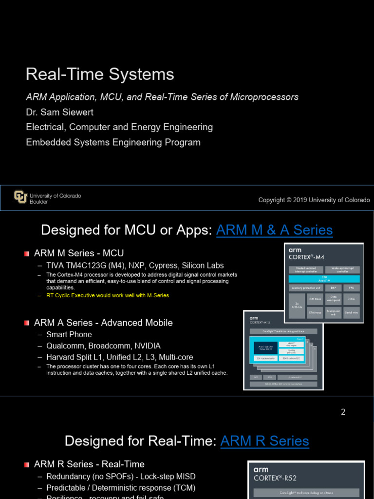 ARM A M and R Series Micros | PDF