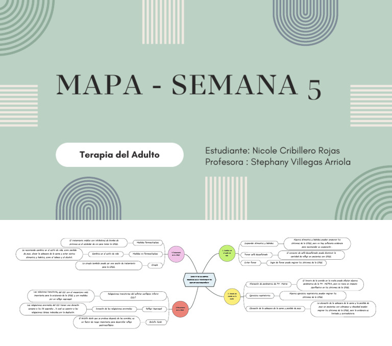 ACTIVIDAD - MAPA (SEMANA 5) TERAPIA DEL ADULTO | PDF | La enfermedad por reflujo gastroesofágico ...