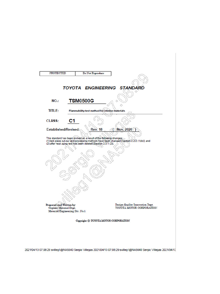 TSM0500G Flama - Nov. 2020 | PDF