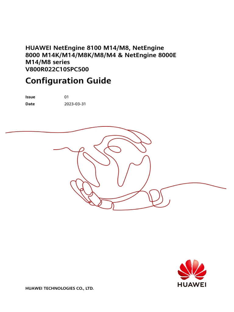 NetEngine 8000 M14, M8 and M4 V800R022C10 Configuration Guide 23 ...