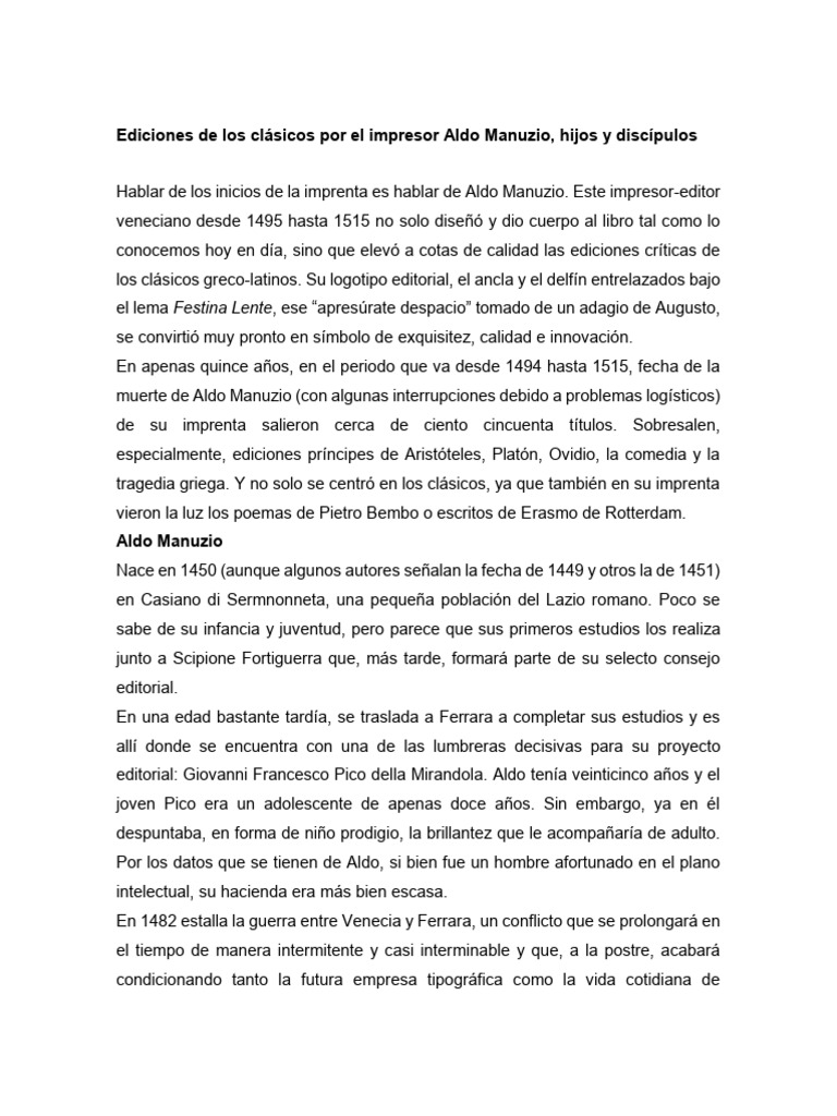 Temas I-Historia Universal Moderna-Ediciones de Los Clásicos Por El ...