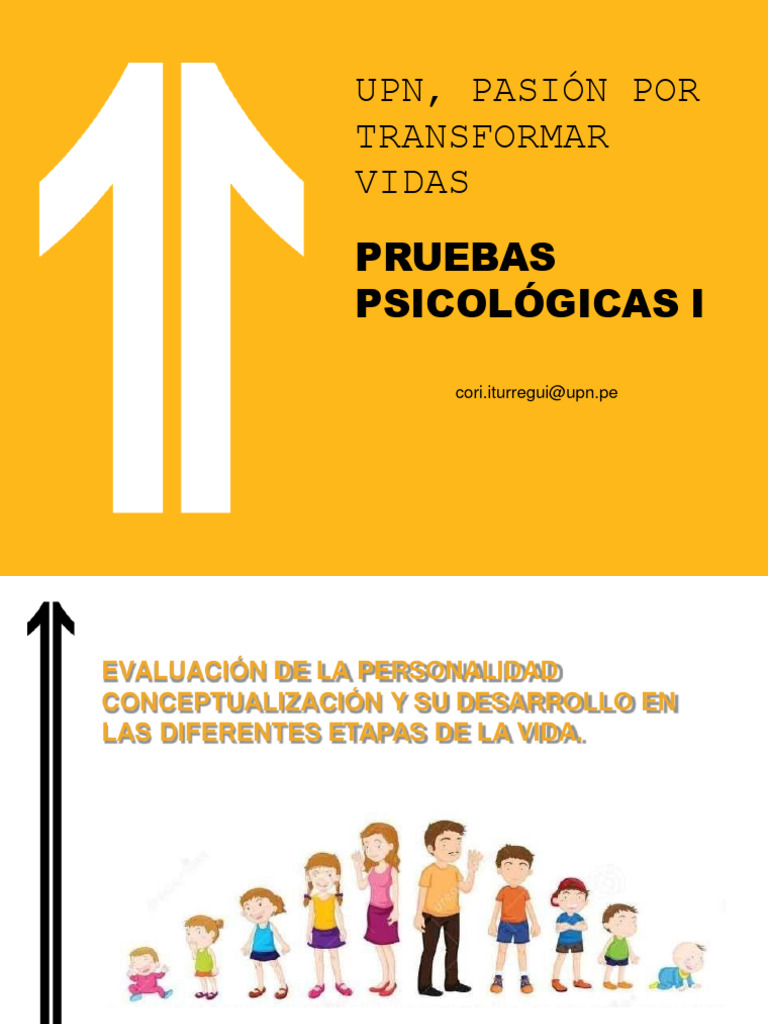 02 PPT Pruebas Psicológicas I | PDF | Sicología | Validez (Estadísticas)