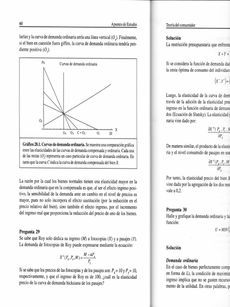 LIBRO MICRO Ejercicios - 20240426 - 0005 | Descargar gratis PDF | Curva de demanda | Elasticidad ...