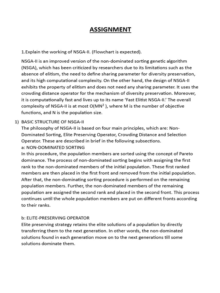 Evolutionary Assignment | PDF | Mathematical Analysis | Algorithms And ... Evolutionary Assignment | PDF | Mathematical Analysis | Algorithms And ...