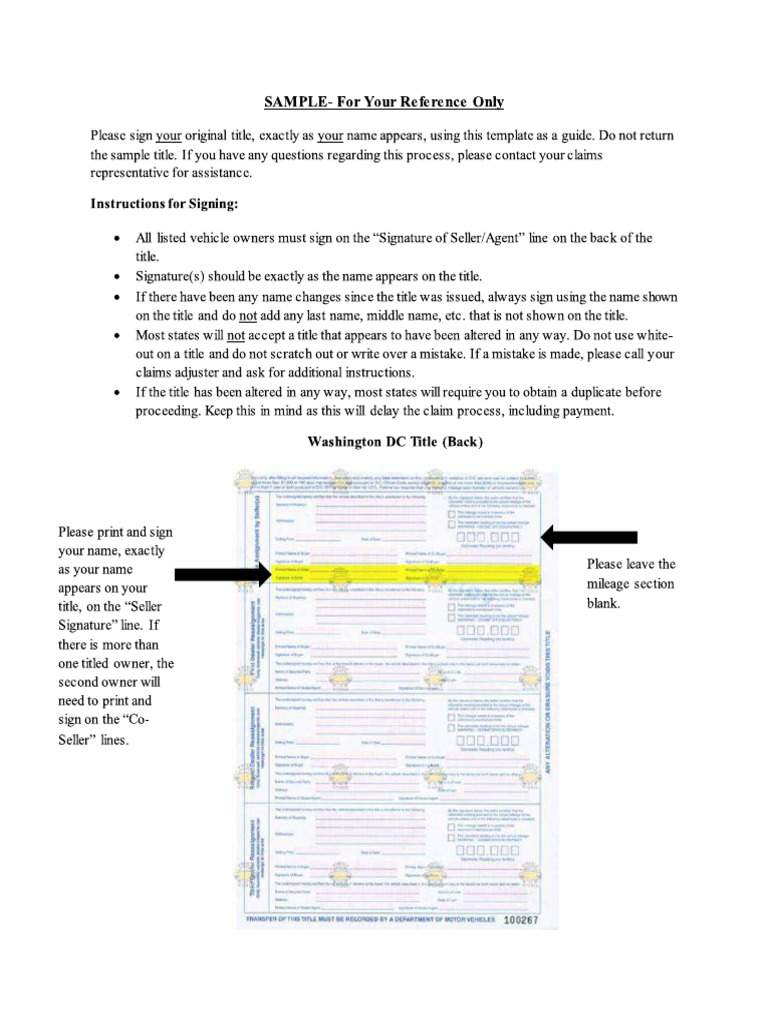 Washington DC - Title Guide - PDF (P) | PDF