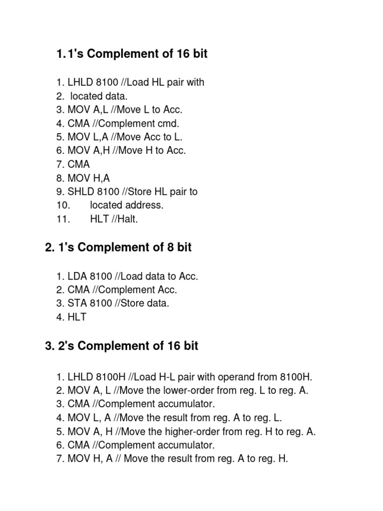8085 Microprocessor Programming Guide | PDF | Office Equipment ...