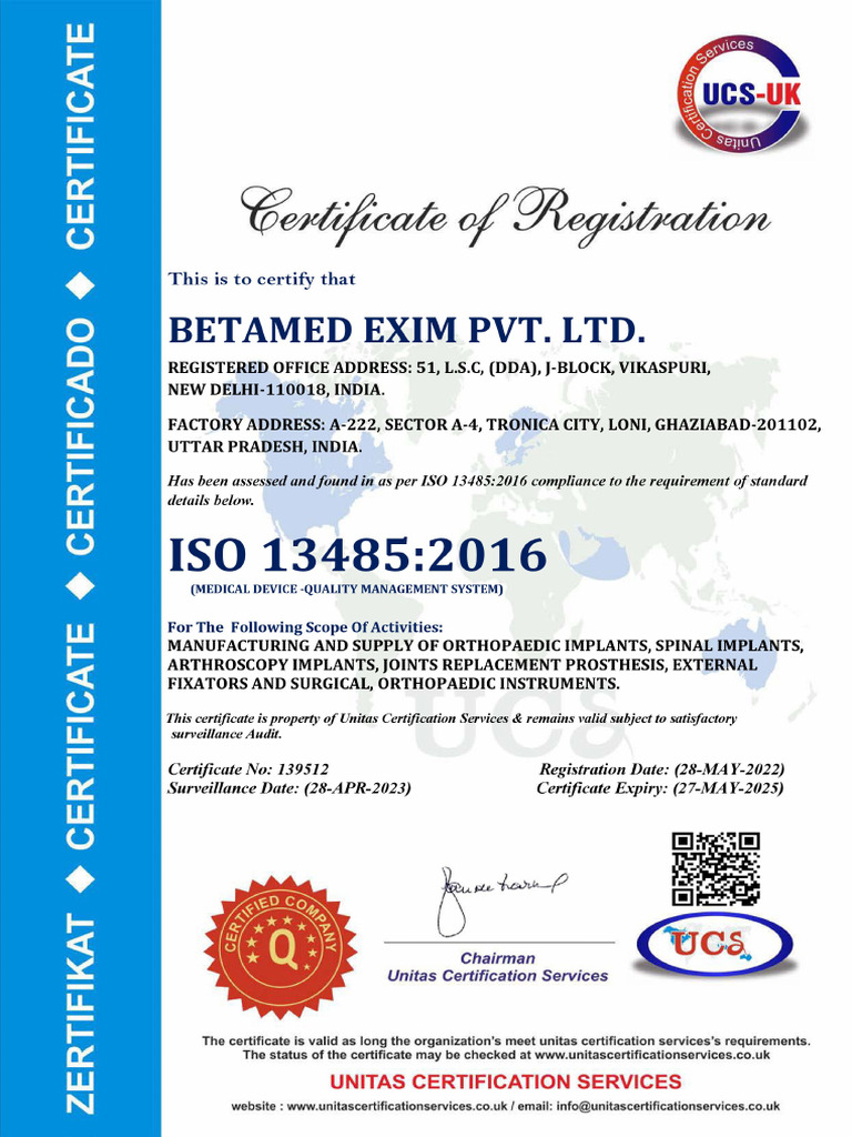 Betamed ISO | PDF