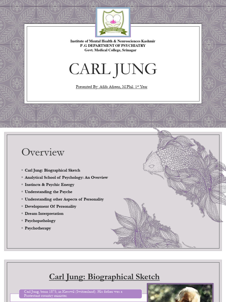 Carl Jung - 010816 | PDF | Carl Jung | Unconscious Mind