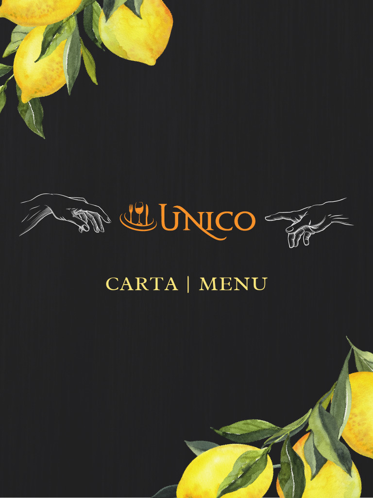 Unico Menu | PDF | Pizza | pesto