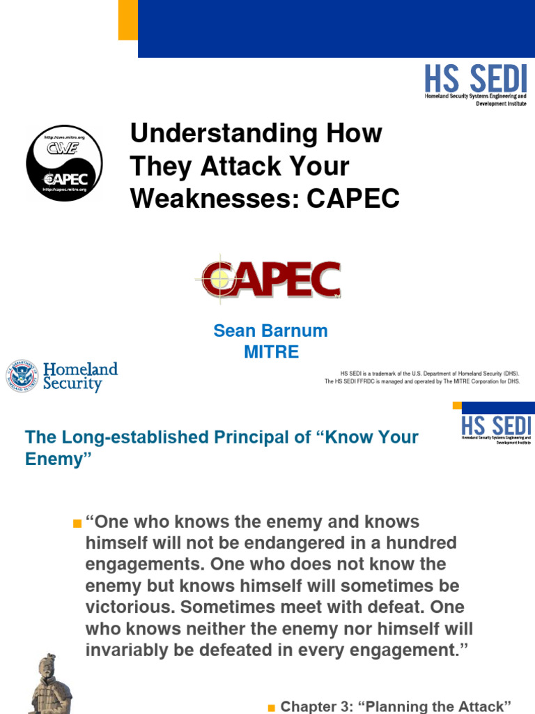 CAPEC | PDF | Vulnerability (Computing) | Transmission Control Protocol