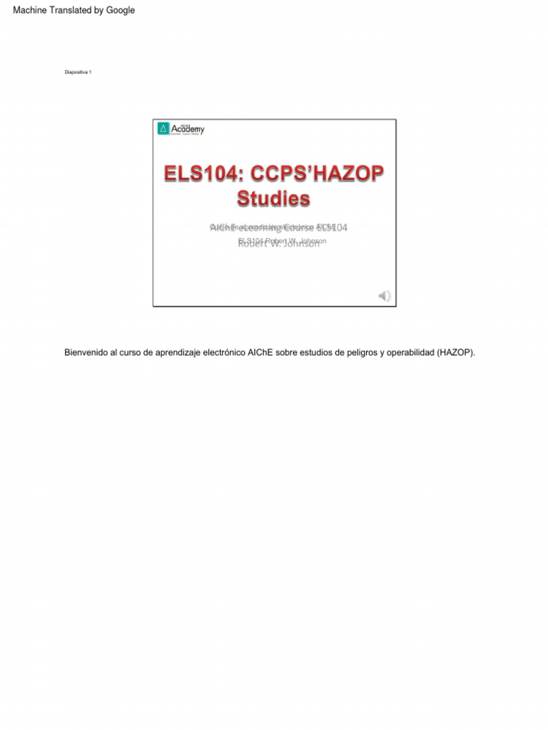 ELS104 Unit 1 Lecture 1 PDF Español | PDF