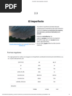 Profedeele. Contraste de Pasados. Pretérito Imperfecto e Indefinido ...