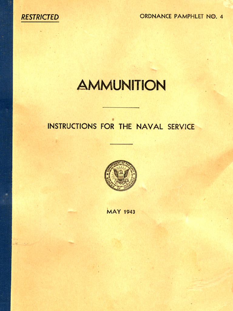Op 4 Ammunition 1943 | PDF