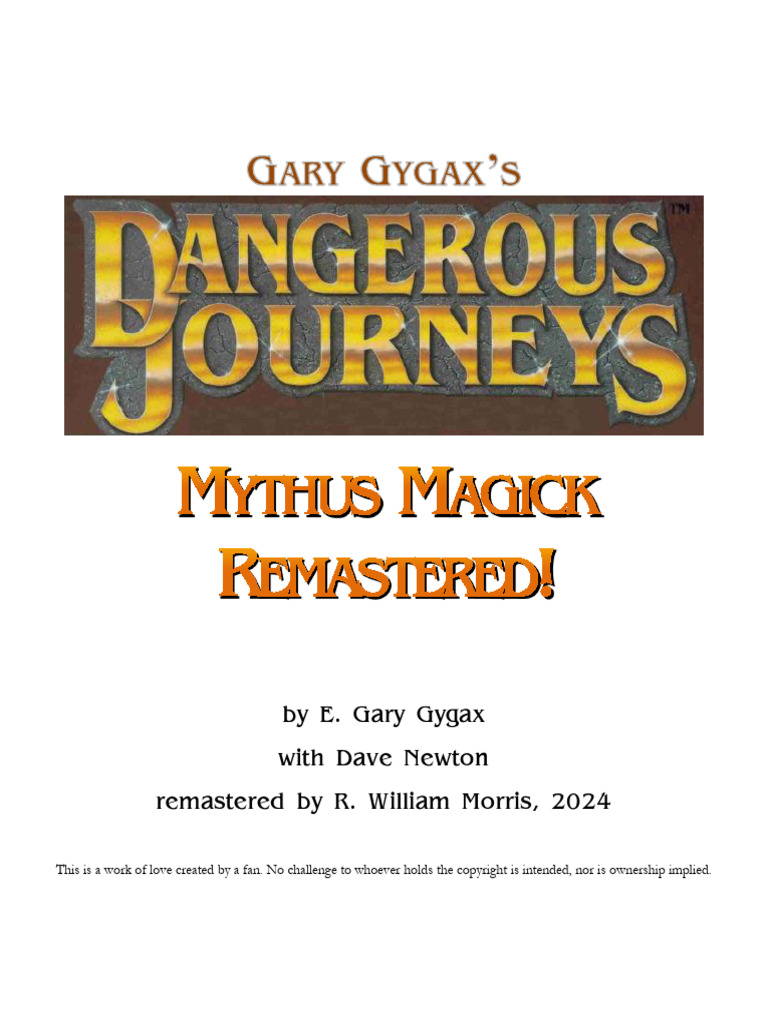 Mythus Magick - v1.2 | PDF | Amulet | Necromancy
