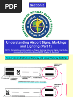 ICAO Recommended Airport Signs - Runway and Taxiway Markings | PDF ...