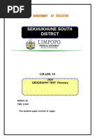 Mapwork Booklet GR 10 12 | PDF