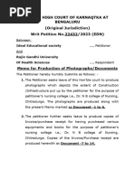 Advancement Application Under Section 151 CPC | PDF | Law | Home & Garden