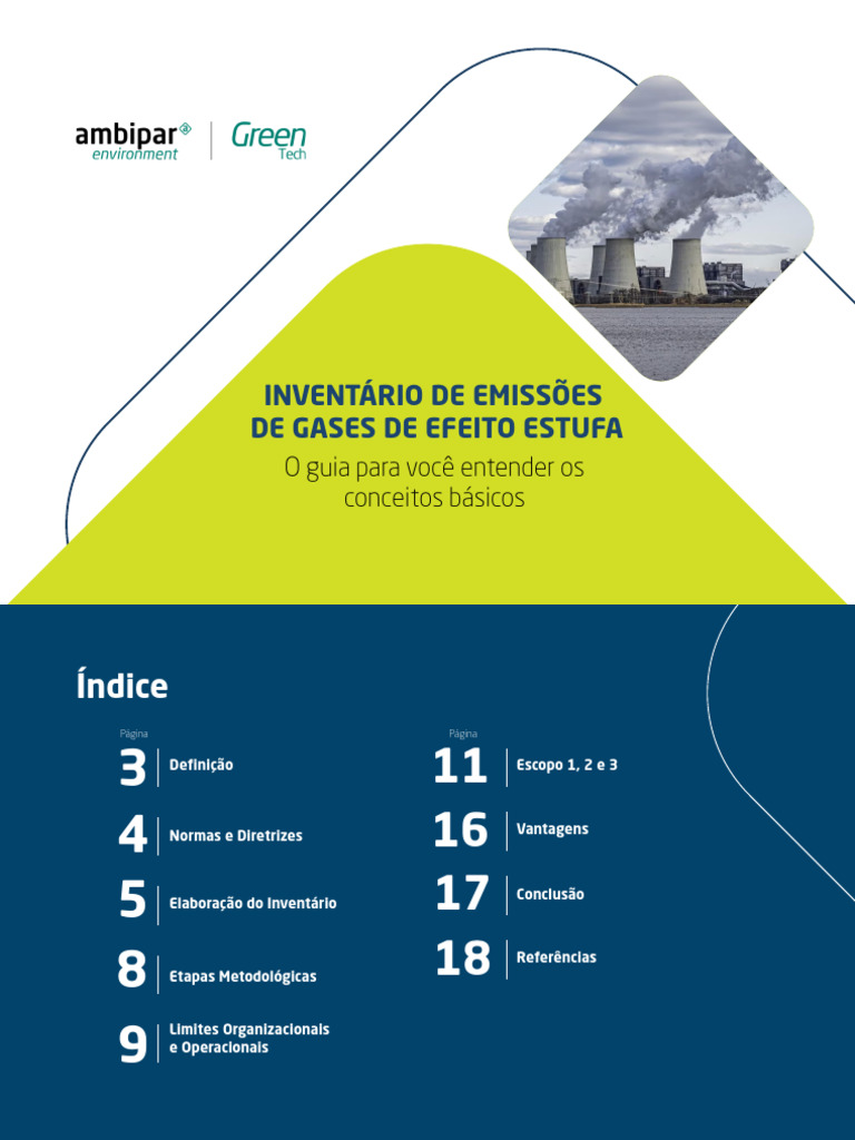 Guia Completo sobre Inventário de GEE | PDF | Gás de efeito estufa ...