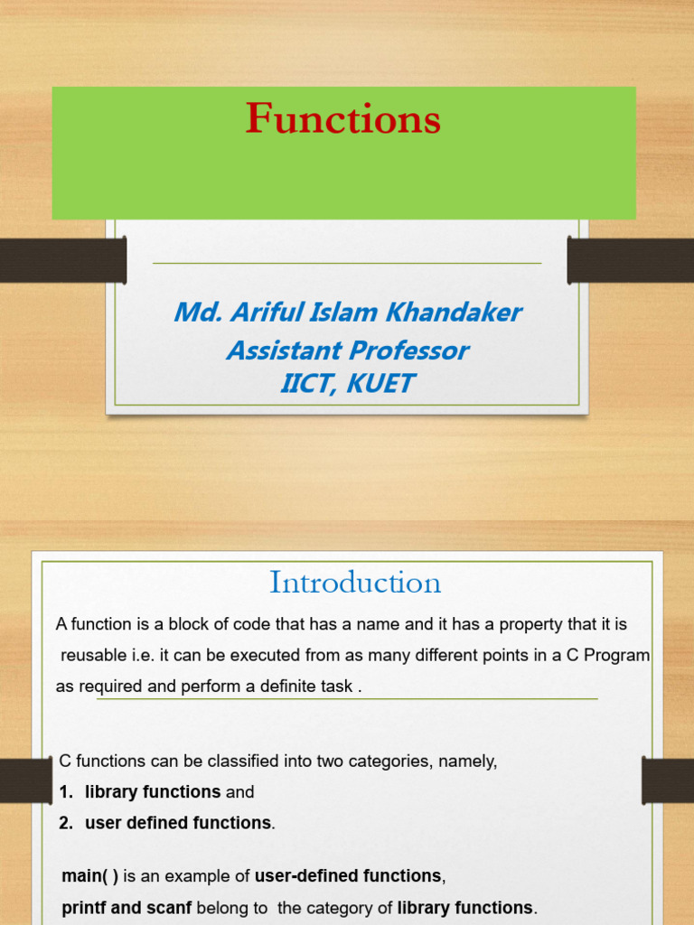 L5 Function Pdf Computer Science Computer Engineering
