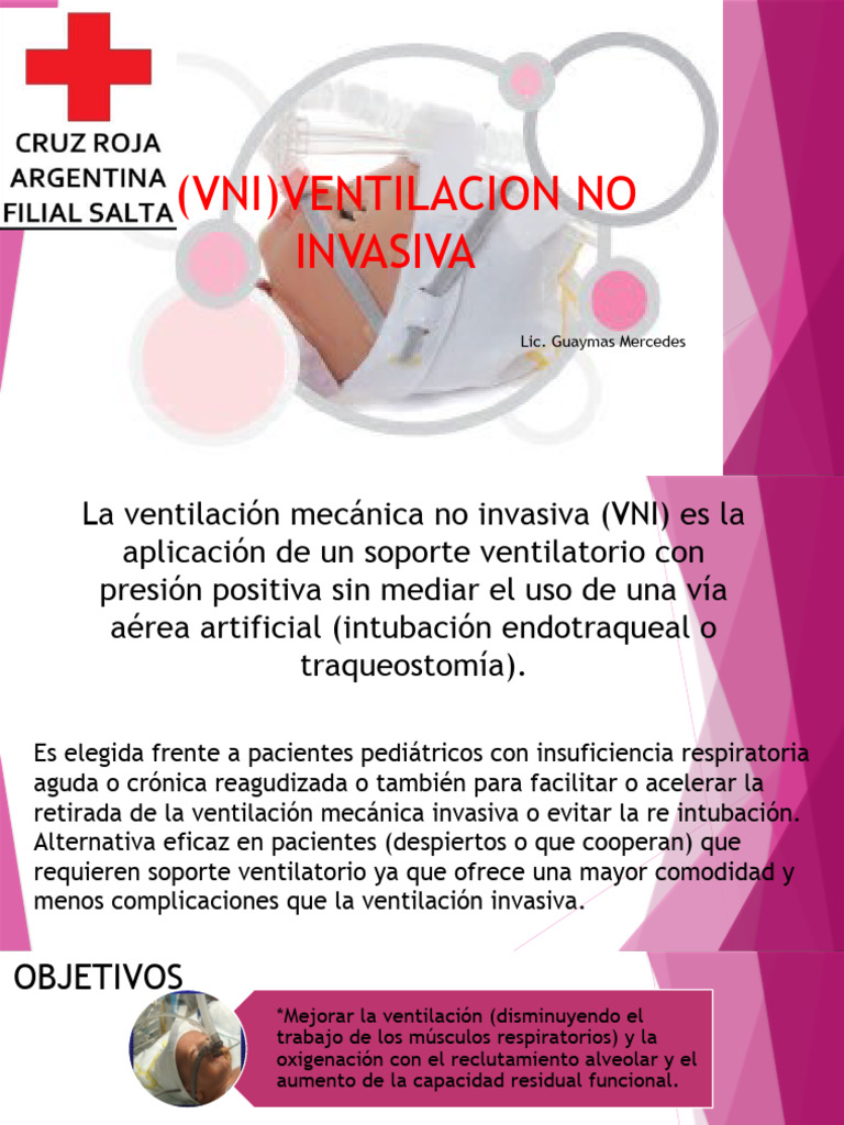 (Vni) Ventilacion No Invasiva | PDF | Respiración | Medicina CLINICA