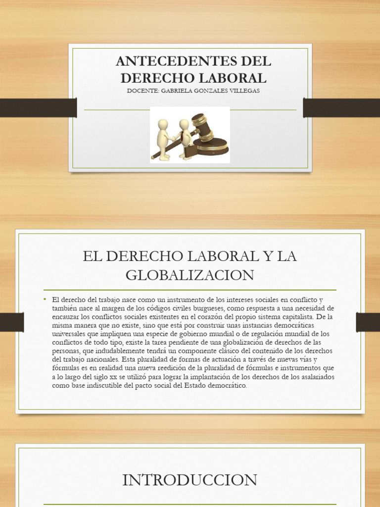 Tema 1 Derecho Laboral | PDF | Derecho laboral | Ciencias Políticas