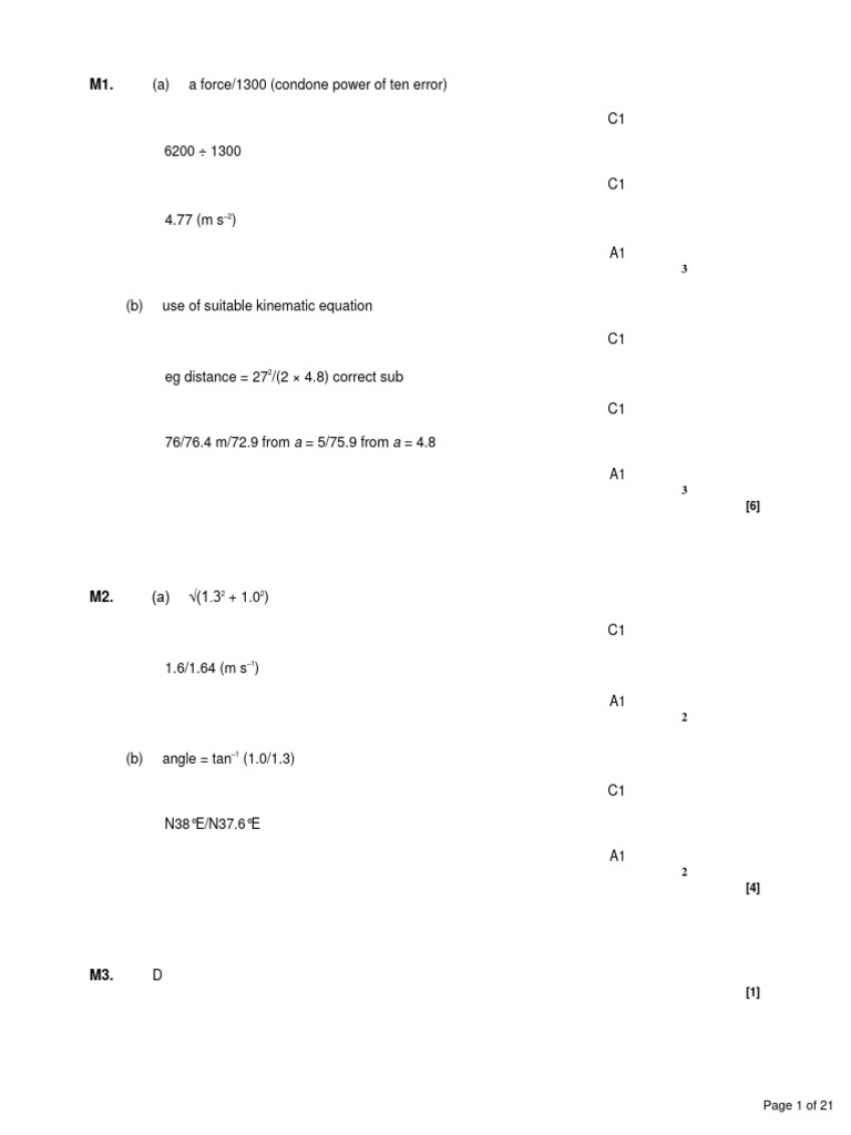 Physics Problem Solving Techniques | PDF | Force | Slope