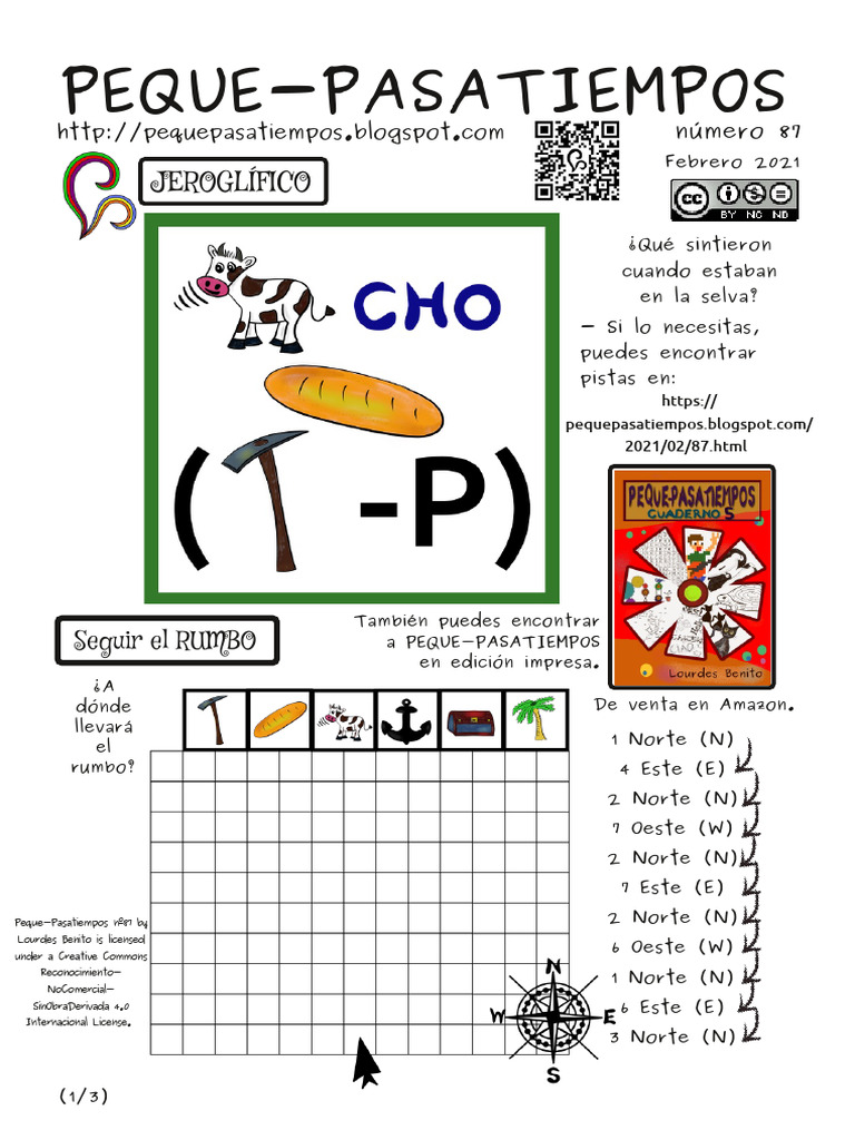 87 Peque Pasatiempos | PDF | Tecnicas artisticas | Percepción visual