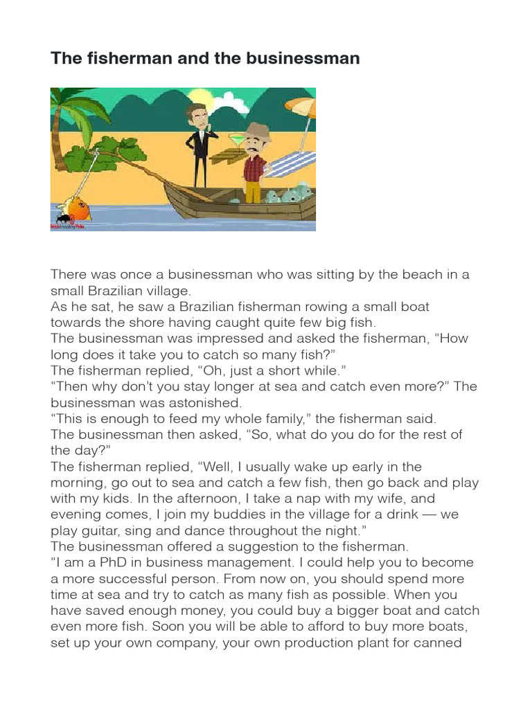 The Fisherman and The Businessman | PDF
